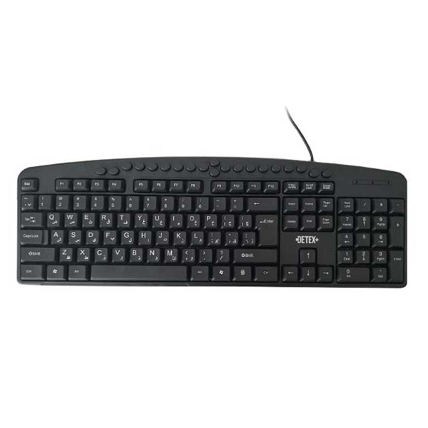 کیبورد +DETEX مدل D-410 | رایان مدرن