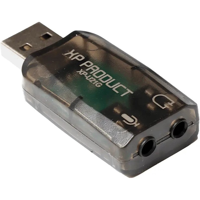 کارت صدا USB اکسترنال XP-Product مدل XP-U21G | رایان مدرن