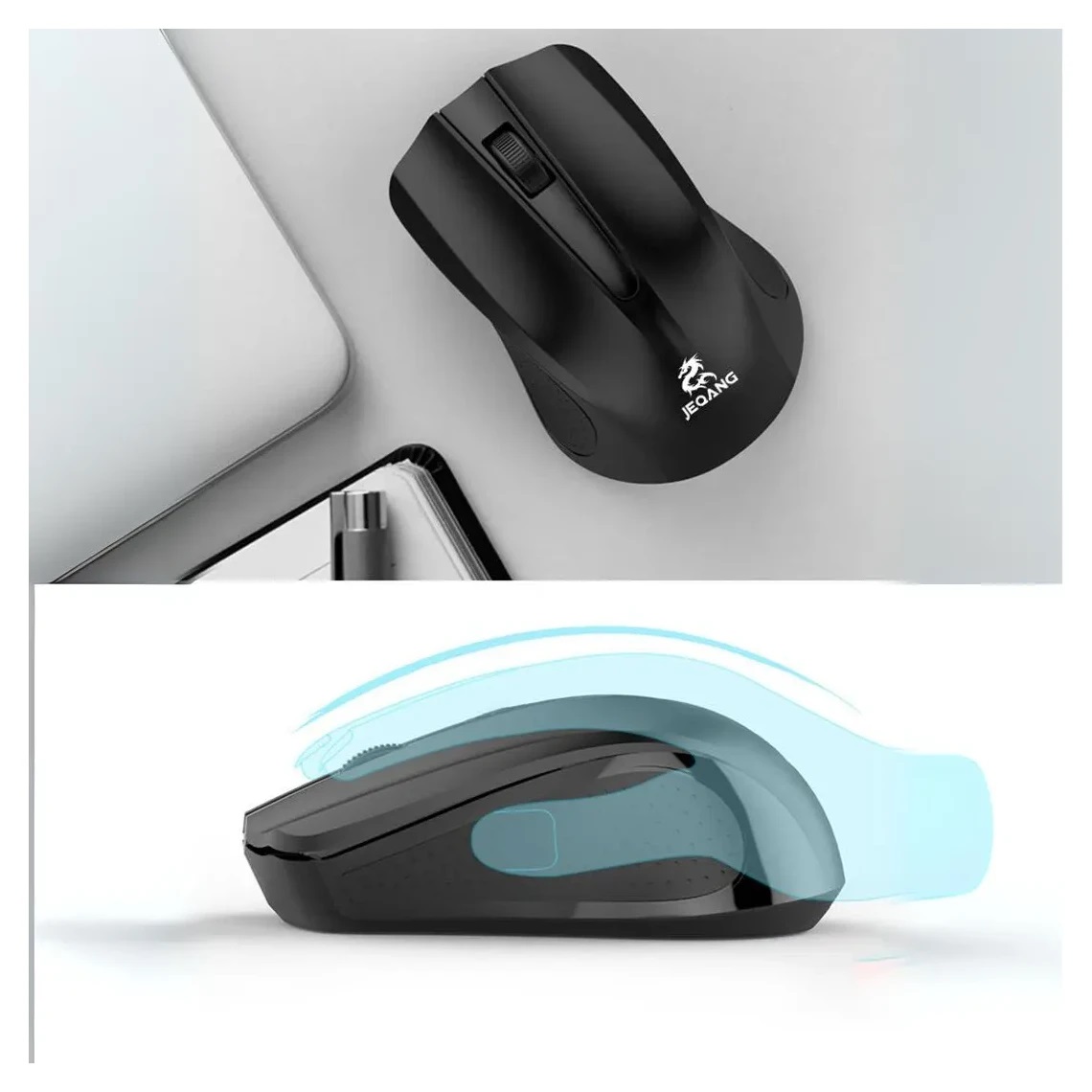 موس و کیبورد بی سیم JEQANG مدل JW-7100 | رایان مدرن