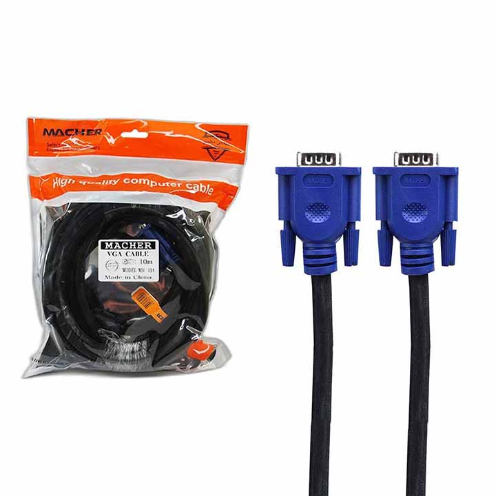 کابل (VGA (3+4 مچر MACHER مدل MR-104 طول 10 متر | رایان مدرن