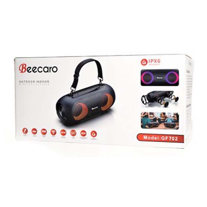 اسپیکر بلوتوثی و شارژی بیکارو Beecaro مدل GF702 | رایان مدرن