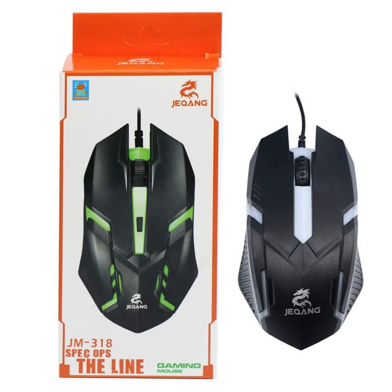 ماوس گیمینگ سیم دار JEQANG مدل JM-318 | رایان مدرن