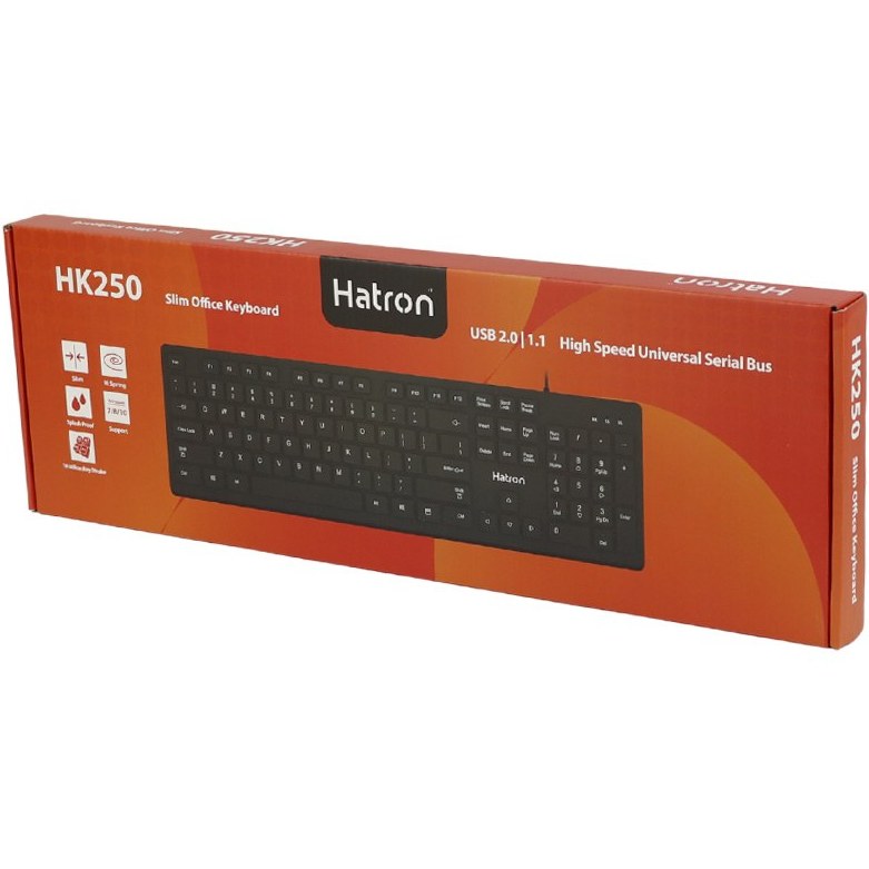 کیبورد سیمی هترون مدل 250 | رایان مدرن