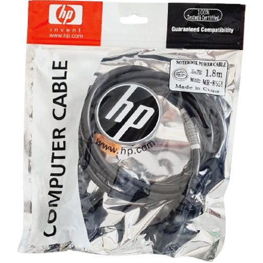 کابل برق لپ‌تاپ HP طول 1.8 متر | رایان مدرن