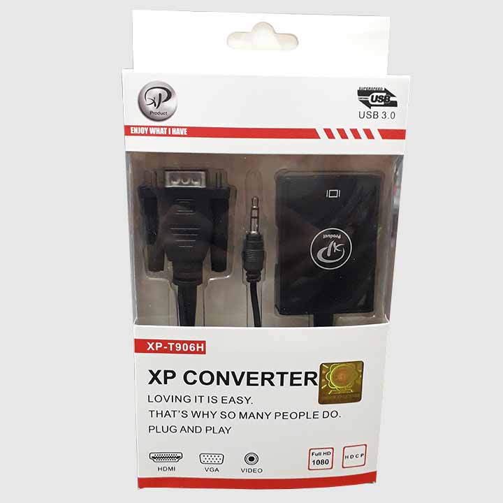 تبدیل VGA به HDMI برند XP-Product | رایان مدرن