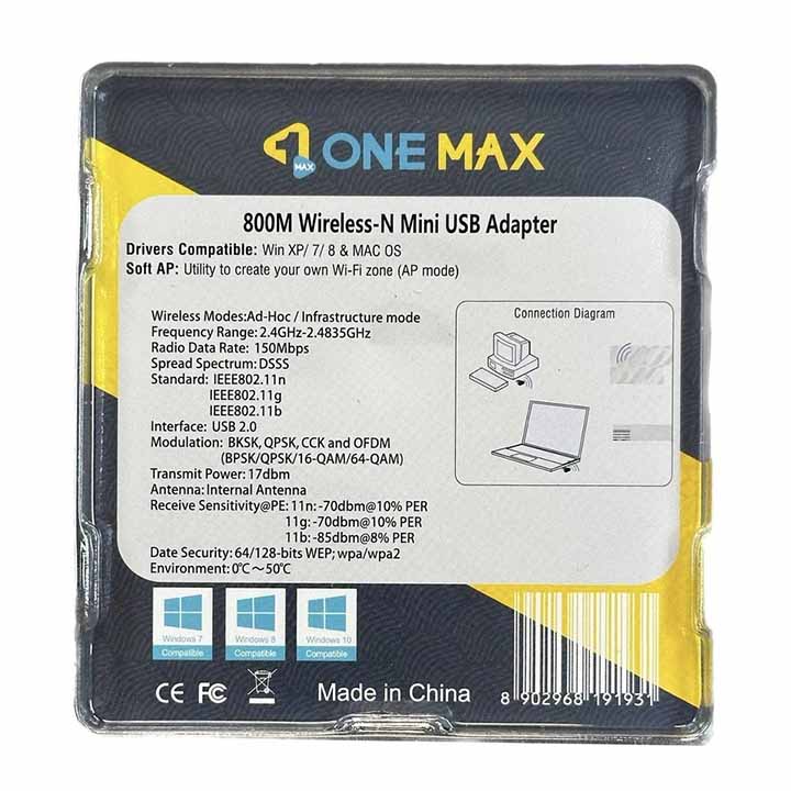 کارت شبکه وان مکس ONEMAX مدل OM-100A | رایان مدرن
